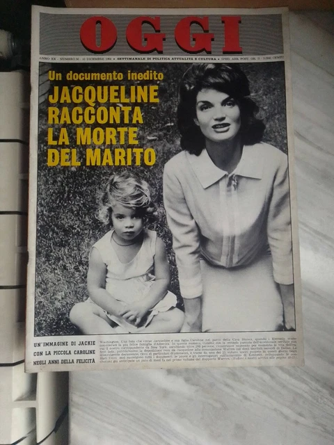 ORNELLA VANONI OGGI=1964/50=JACKIE Kennedy=Solaro Triplex=Manlio Brosio ...