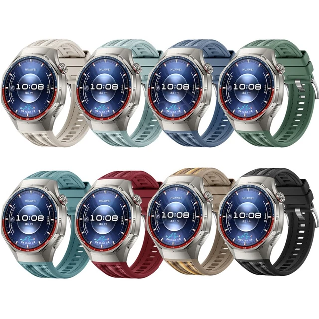 FOR HUAWEI WATCH GT 6 Pro 46mm Sports Silicone+Nylon Strap Wrist Band ...