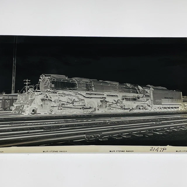 ORIGINAL NEGATIVE UNION Pacific Railway UP #4020 4-8-4 Laramie, WY 7/2/53 EUR 8,96 - PicClick FR