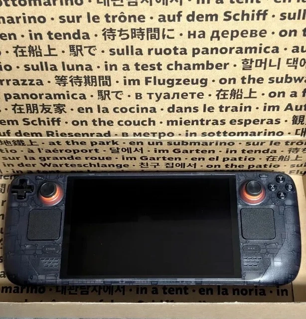 STEAM DECK OLED 1TB LIMITED EDITION Translucent/Red - LIKE NEW $1,000. ...