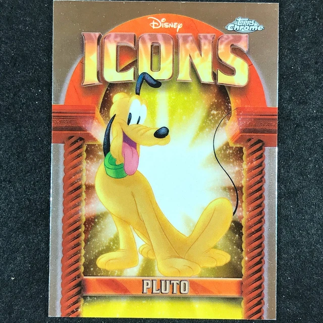 2025 TOPPS CHROME Disney PLUTO Disney Icons Base #DI-34 $6.99 - PicClick AU