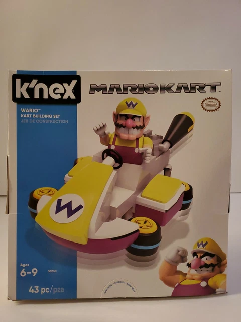 NINTENDO K'NEX MARIO Kart - Wario Building Set Hover Craft - 43 Pieces ...