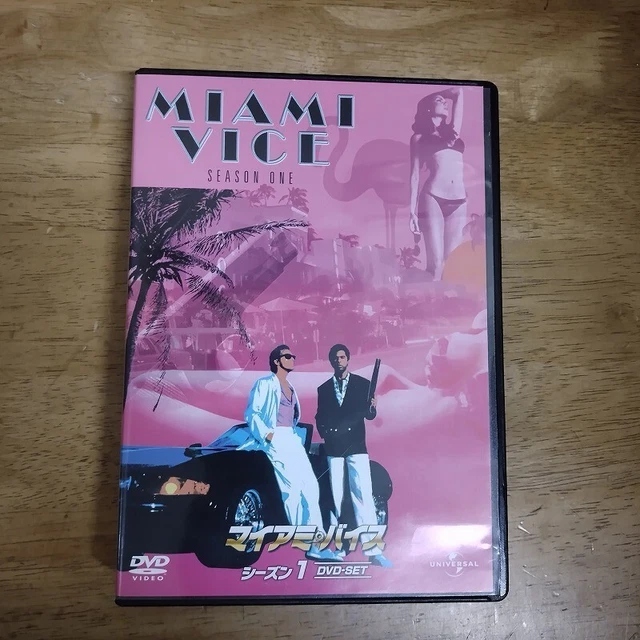 DVD/MIAMI VICE STAGIONE 1 DVD-BOX 8-disc set/Domestic originale Don ...