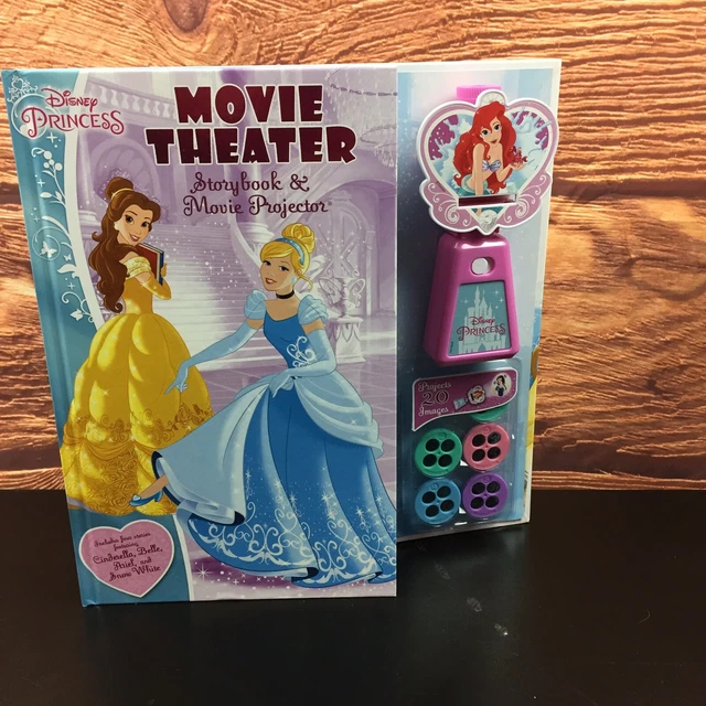 DISNEY PRINCESS MOVIE Theater Story Book and Movie Projector $24.17 ...