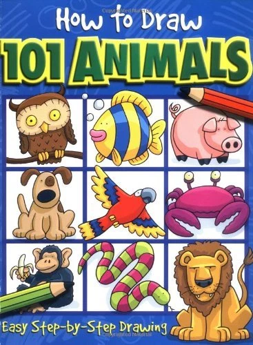 HOW TO DRAW 101 Animals (How to Draw 101) By Dan Green £3.14 - PicClick UK