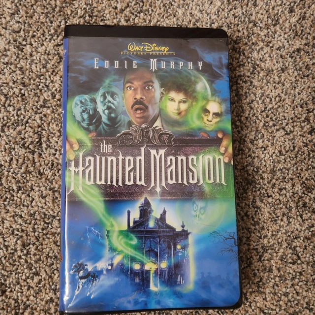 THE HAUNTED MANSION, VHS 2004, Eddie Murphy, Clamshell, Walt Disney ...