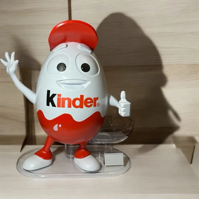 ESPOSITORE DISPENSER KINDER Ferrero, ovetti kinder Sorpresa contenitore ...