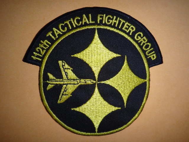 USAF 112TH TACTICAL FIGHTER GROUP Patch EUR 11,43 - PicClick FR