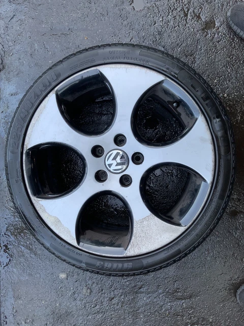 VW GOLF GTI Mk6 18” Monza Alloy Wheel ♻️ 1K0601025Ba Free Uk Postage £ ...