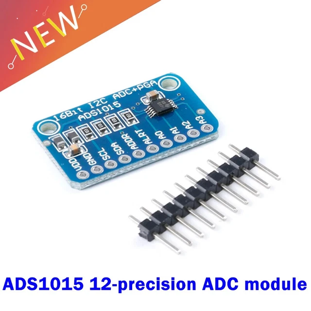 16 BIT ADS1115 Module 4 Channel ADC Gain Amplifier for Arduino I2C $10. ...