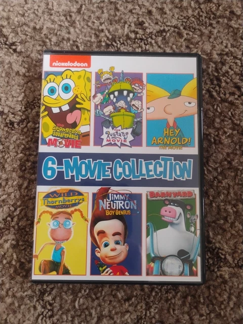 NICKELODEON MOVIE COLLECTION DVD's Rugrats Spongebob Wild Thornberry ...
