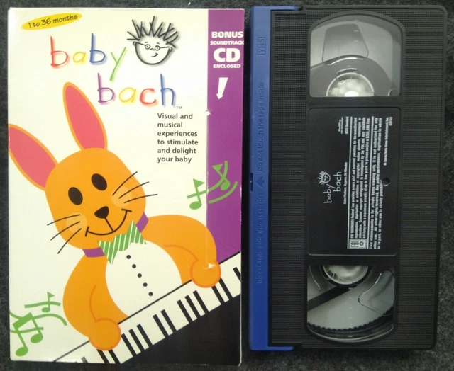 VHS BABY EINSTEIN: Baby Bach Musical Adventure (VHS, 2004, Disney, No ...
