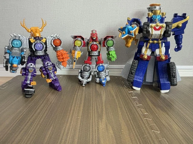 POWER RANGERS UCHU Sentai Kyuranger Megazord Kyurenoh Ryuteioh Orion ...