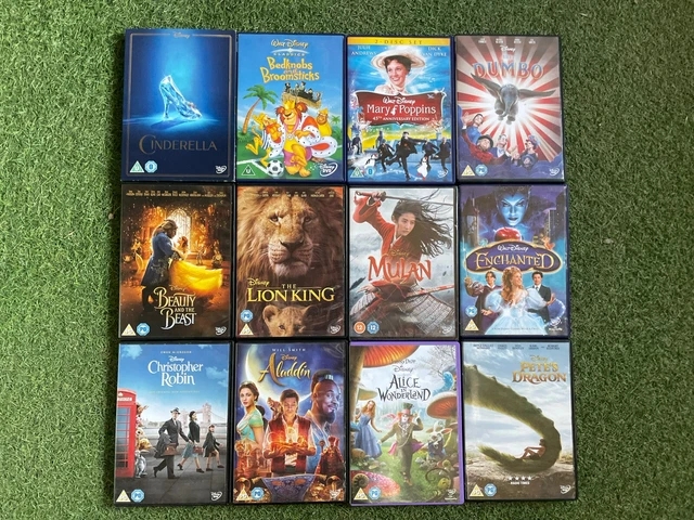 DISNEY LIVE ACTION Dvd Bundle X12 Dvds £12.00 - PicClick UK
