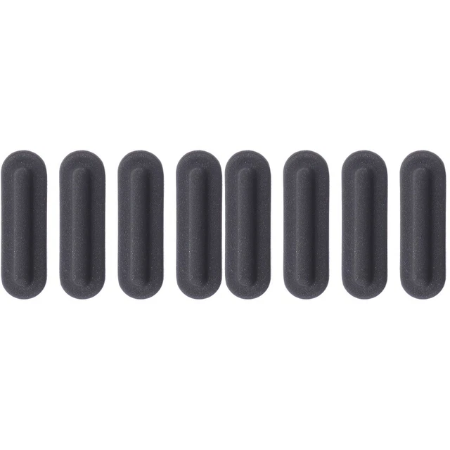 8 STK LAPTOPSTOPPER aus Gummi Laptop-Gummipuffer Laptop-Basis-Gummifüße ...