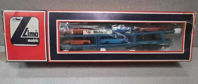 LIMA OO GAUGE Car Transporter Wagon Motorail Boxed £9.50 - PicClick UK