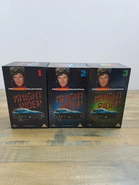 KNIGHT RIDER VHS Vol 1 2 3 £14.75 - PicClick UK