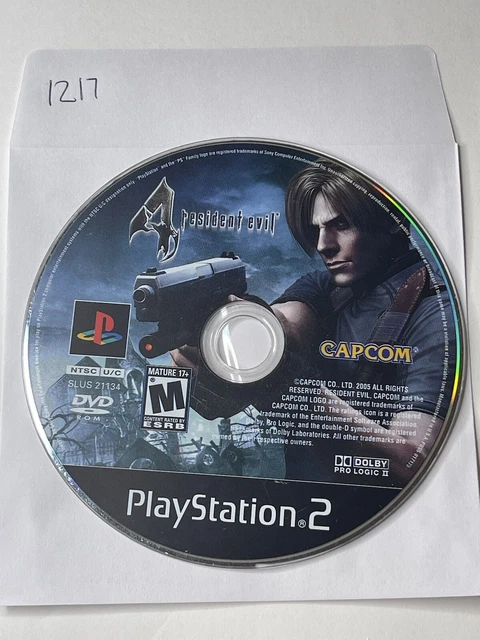 RESIDENT EVIL 4 (Sony PlayStation 2, 2005) PS2 Disc Only - No Tracking ...