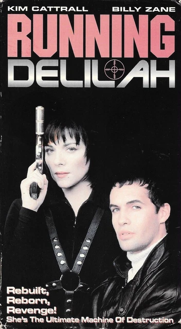 RUNNING DELILAH (VHS, 1994) KIM CATTRALL IN CLAMSHELL (WORN) RARE VHS ...