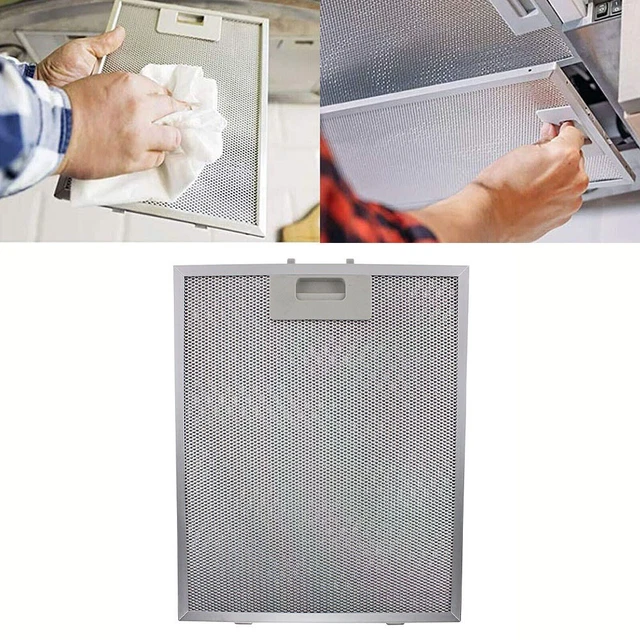 EFFECTIVE GREASE FILTRATION with Reliable Aluminum Vent Filter 3PCS ...