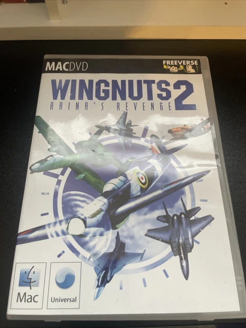 (MAC) 🖥️ --WINGNUTS 2 Game for MAC DVD - 📀 - VGC £80.00 - PicClick UK