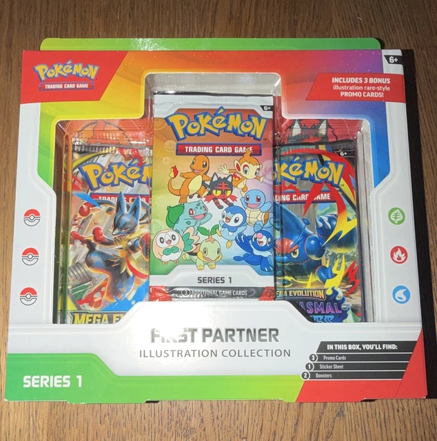 POKÉMON TCG FIRST Partner Illustration Collection Series 1 Box Promo ...