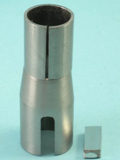 MTD TAPERED Shaft Adapter 3/4" ID X 7/8" to 1" Taper X 2-5/8" Long, Key ...