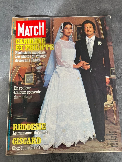 PARIS MATCH N°1520 14/7/1978 Caroline de Monaco Audiard Bob Dylan V ...
