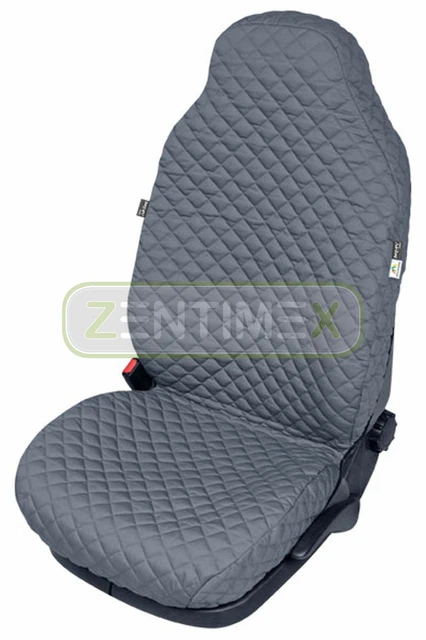 Sitzbezug Klimatisierend Grau Für Vw Volkswagen Caddy 2k Kastenwagen 03