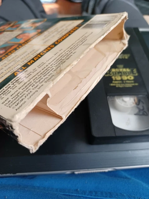 WWF ROYAL RUMBLE VHS 1990 Big Box, 90 Coliseum Video, Rare, WWE, ECW ...