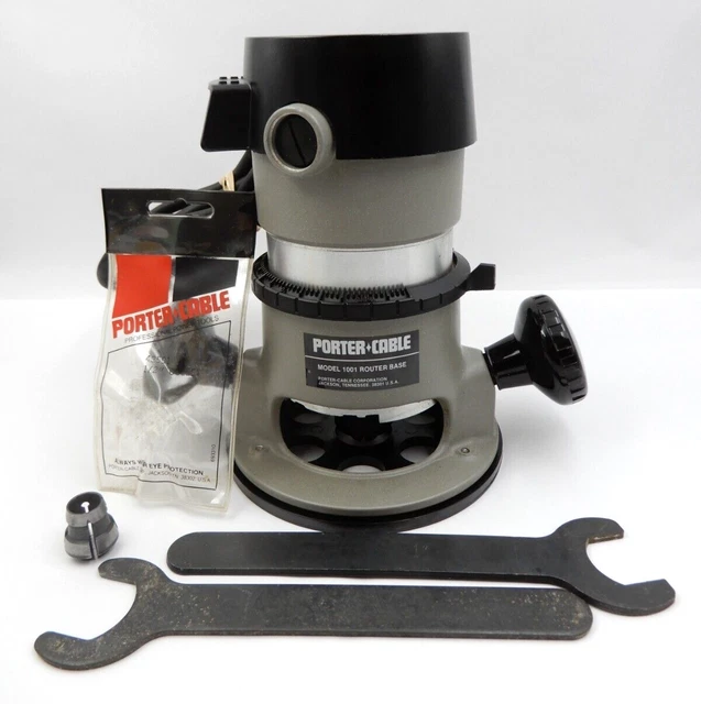 PORTER-CABLE HEAVY DUTY 6902 Heavy Duty Motor With 1001 Router Base ...