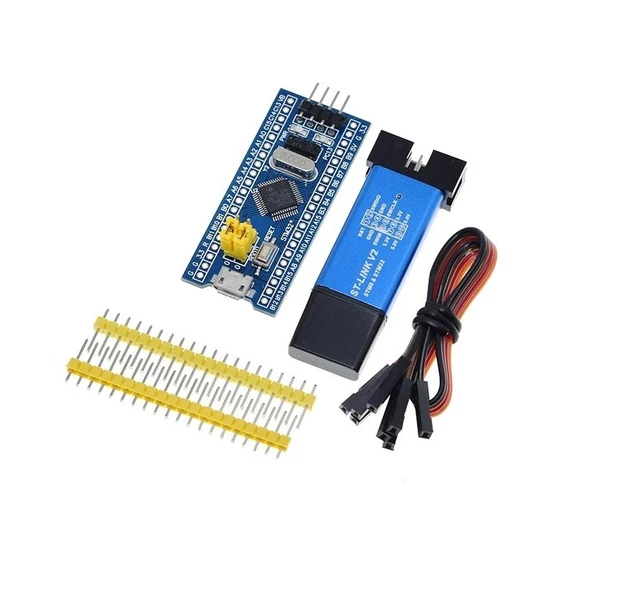 STM32F103C8T6 ODER STM32F103C6T6 mit oder ohne ST-Link V2 Debugger EUR ...