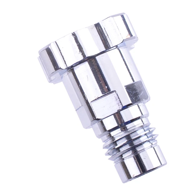 SILVER M16X2 EXTERNAL Thread Connector Adapter for 600ML Cup Spray Tool ...