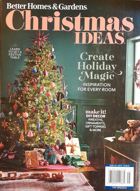 BETTER HOMES & Gardens, Christmas Ideas Magazine Issue 45 £16.22 ...