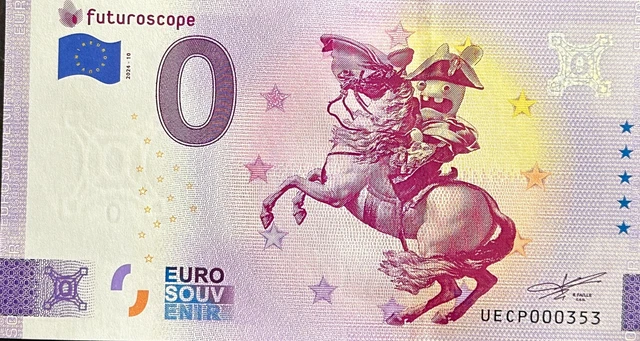 BILLET 0 Euro Futuroscope Napoleon 2024 Numero Radar 353 EUR 6,00 ...