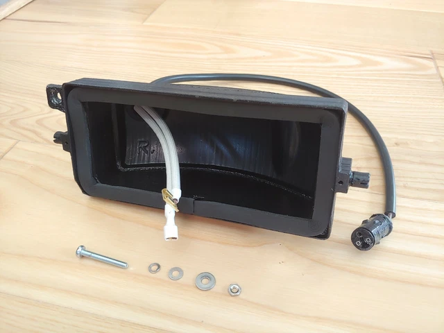 1X LEFT/RIGHT Fog light BOX bucket BMW E23 E24 E28 E30 1:1 ori look ...