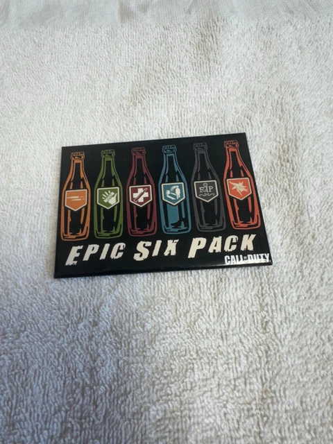 CALL OF DUTY: Zombies magnete ""Epic Six Pack"" - RARO COD Zombi Merch ...
