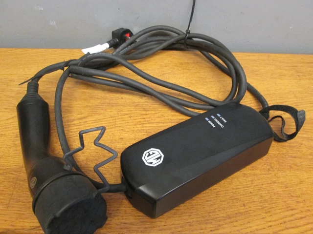 GENUINE MG EV HOME GRANNY UK 3 PIN TYPE 2 CHARGER CABLE LEAD CHARGE ...