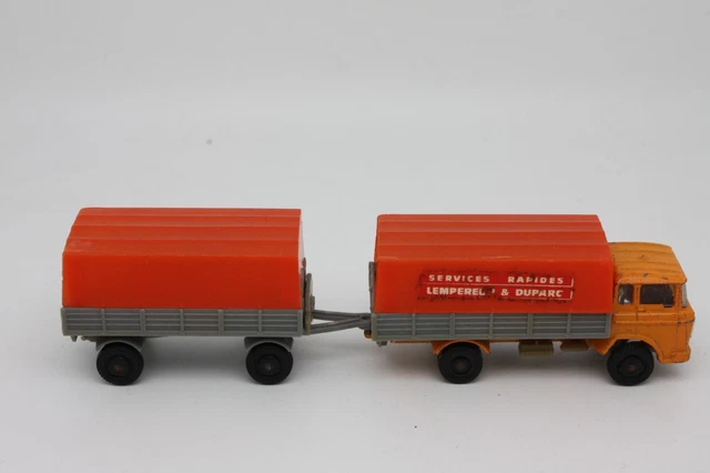 MAJORETTE 300 SERIES / DAF BACHE + TRAILER ref. 342 £16.28 - PicClick UK