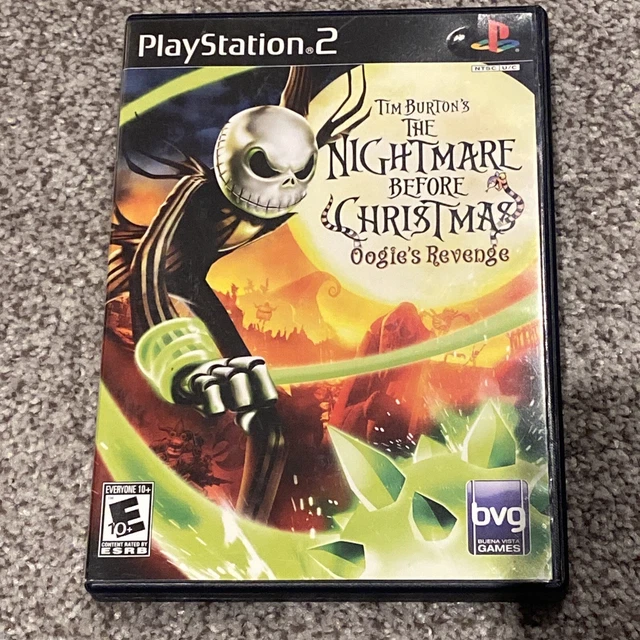 TIM BURTON'S THE Nightmare Before Christmas Oogie's Revenge PS2 No ...