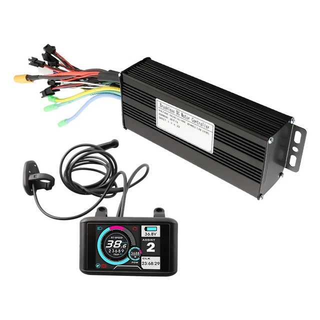 24V48V750W1000W ELECTRIC BIKE Controller Sine Wave UKC1 Color Screen ...
