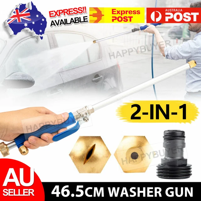 HYDRO JET HIGH Pressure Power Washer Water Spray Gun Nozzle Wand ...