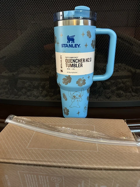 LILO & STITCH Stanley Tumbler- Ohana Means Family Light Blue With Clear ...