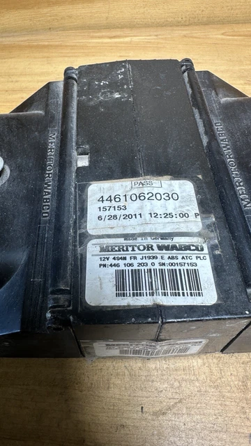 MERITOR WABCO 4S/4M 12 V ABS Brake Module part # 446 106 203 0 $480.78 ...