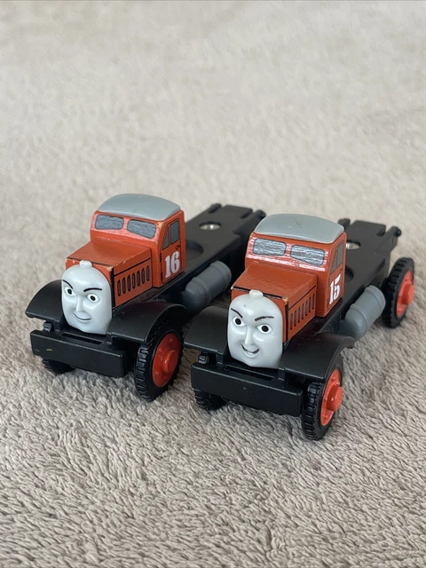 THOMAS THE TANK Engine & Friends WOODEN MAX & MONTY TIPPER TRUCK £33.99 ...
