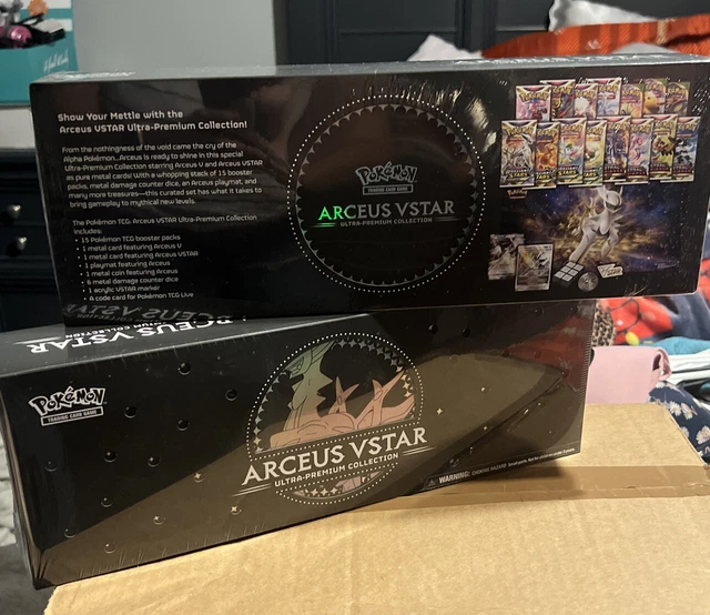 POKEMON TCG ARCEUS VSTAR Ultra-Premium Collection GameStop Exclusive ...
