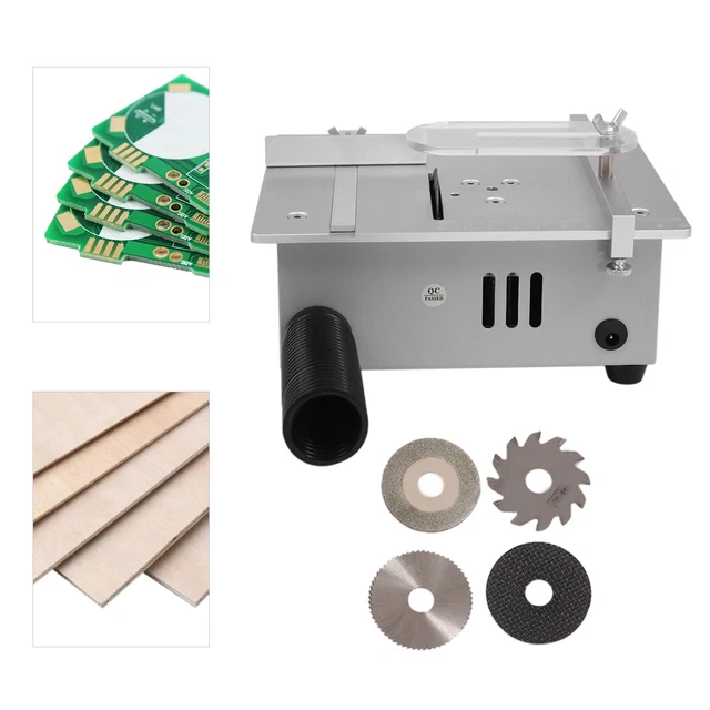 MINI ELECTRIC TABLE Saw Bench Circular Blade Woodworking Cutting Tool ...