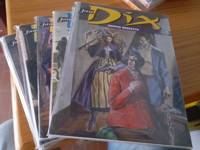 LOTTO JAN DIX numeri 4 5 6 7 8 9...Sergio Bonelli Editore 2009...ottimi EUR 9,99 - PicClick IT