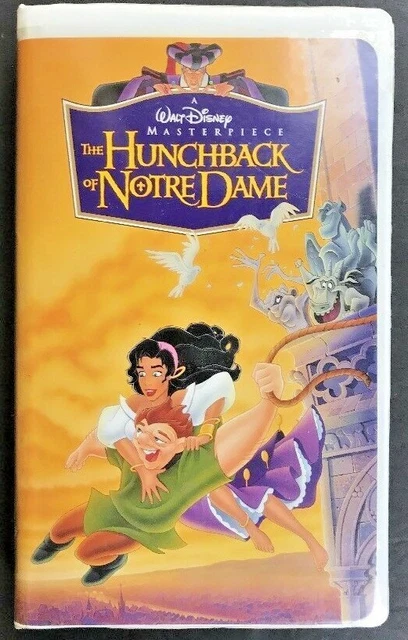 THE HUNCHBACK OF Notre Dame (VHS, 1997) Walt Disneys Masterpiece 7955 £ ...