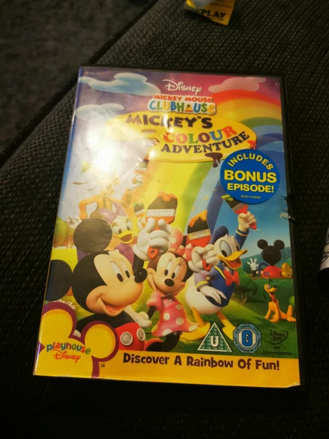 MICKEY MOUSE CLUBHOUSE - Mickey's Colour Adventure (DVD, 2010) £0.50 ...